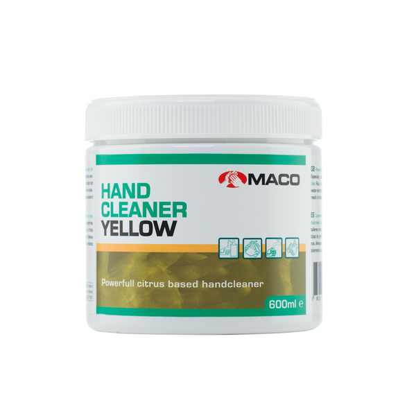 Pasta czyszcząca preparat do mycia rąk MACO Hand Cleaner YELLOW - Sklep ANB