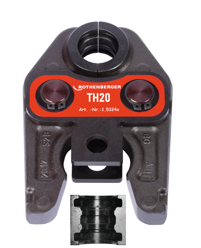 Szczęki Zaciskowe TH20 ROTHENBERGER 15324X - Sklep ANB